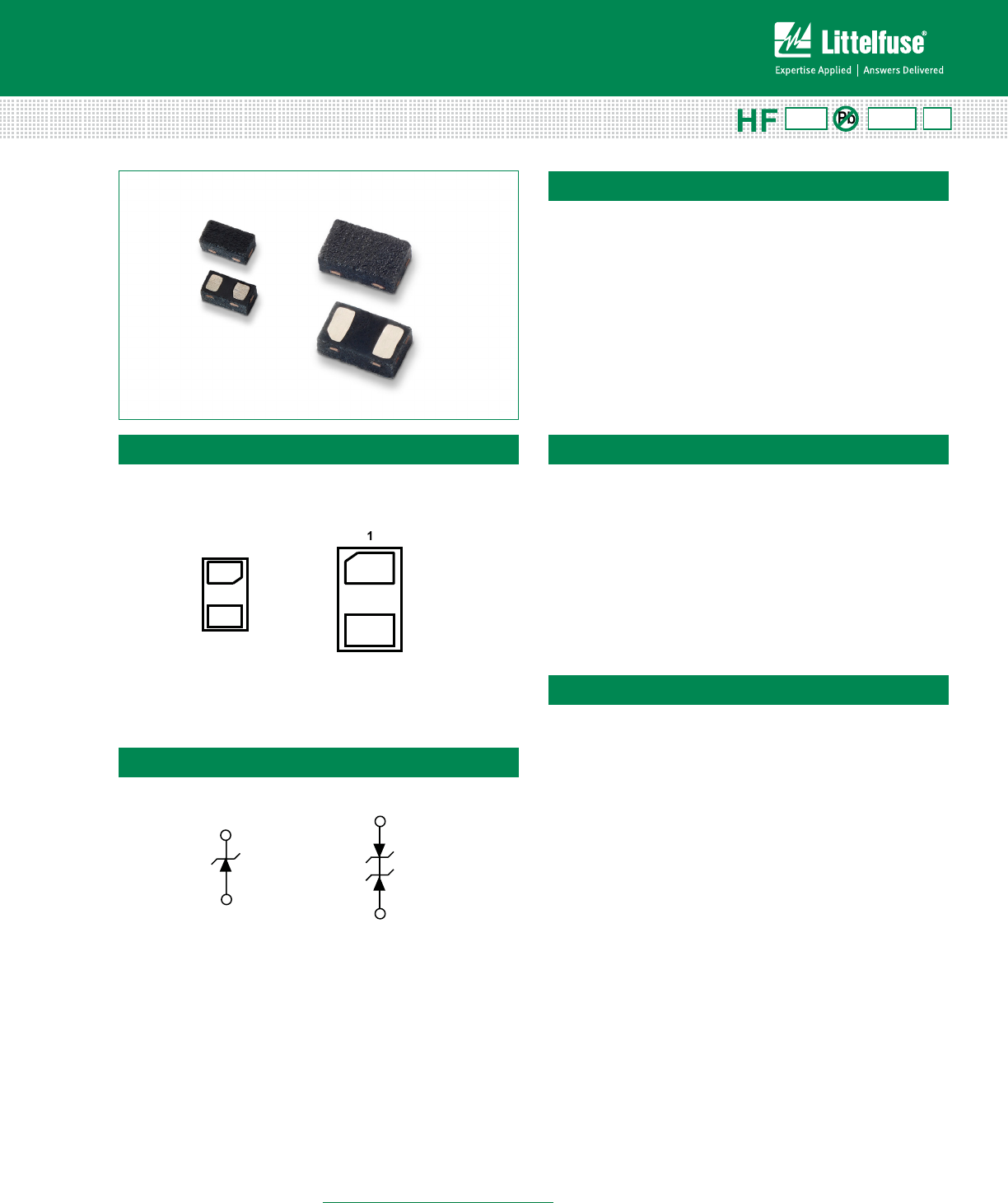 Enhanced ESD Discrete TVS (ELC) Series Datasheet by Littelfuse Inc. | Digi-Key Electronics