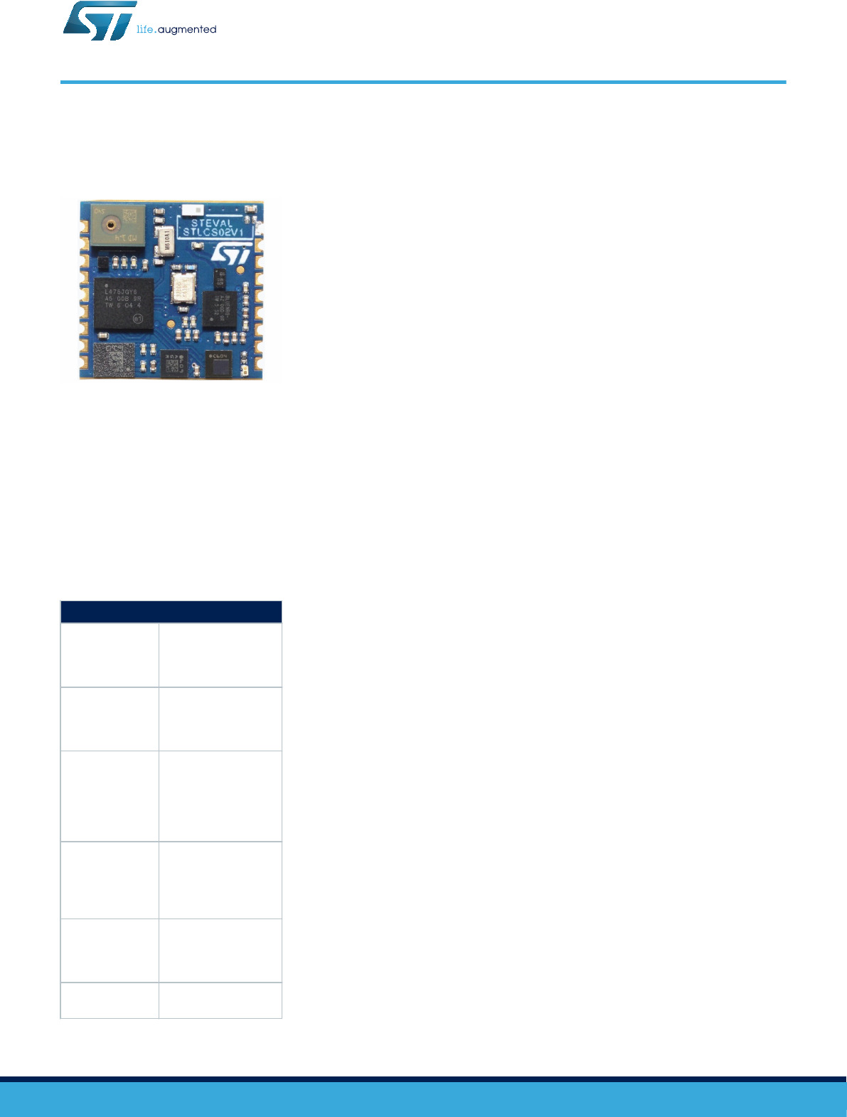STEVAL-STLCS02V1 Brief Datasheet by STMicroelectronics | Digi-Key Electronics