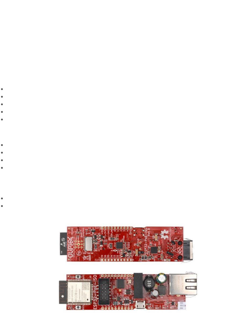 ESP32-POE-ISO Datasheet by Olimex LTD | Digi-Key Electronics