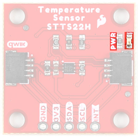 SparkFun Temperature Sensor - STTS22H (Qwiic) Hookup Guide